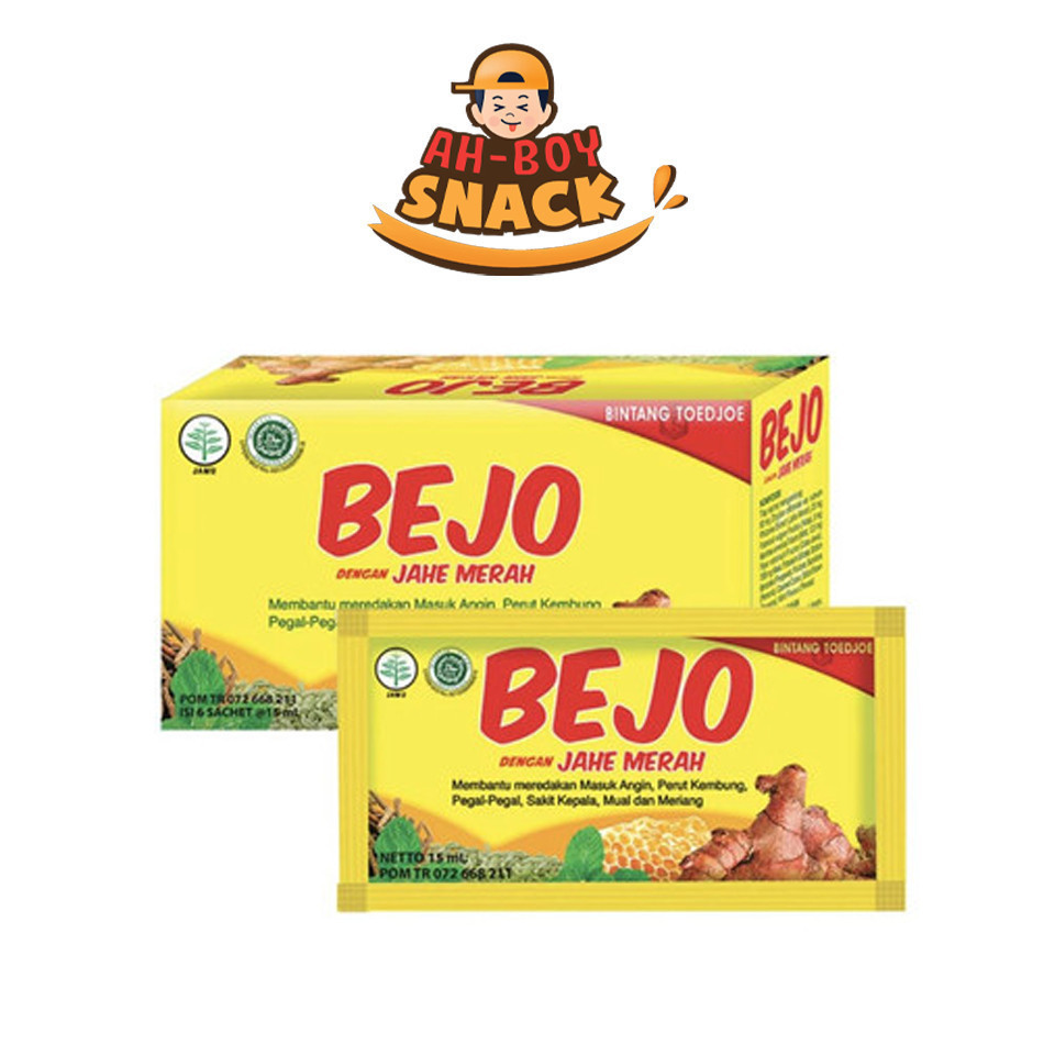 Jual BEJO JAHE MERAH 1 BOX ISI 12 SACHET X 15ML - BEJO HERBANG DENGAN ...