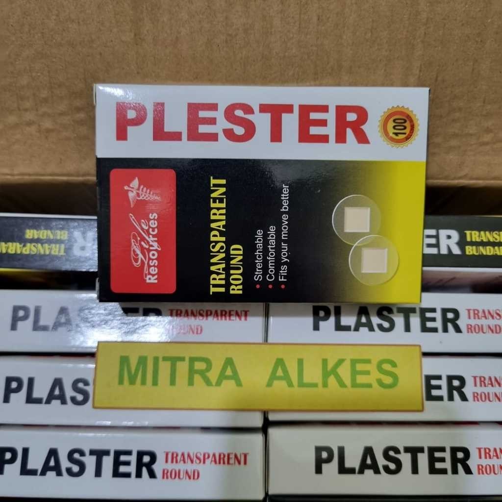 Jual Plester Transparent Round. Plester Bulat Transparan. Plester Round ...