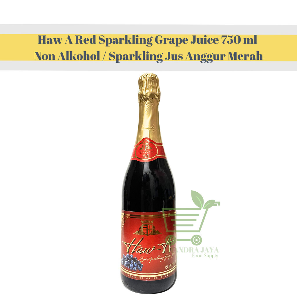 Jual Haw A Red Sparkling Grape Juice 750 ml Non Alkohol / Sparkling Jus Anggur Merah | Shopee ...