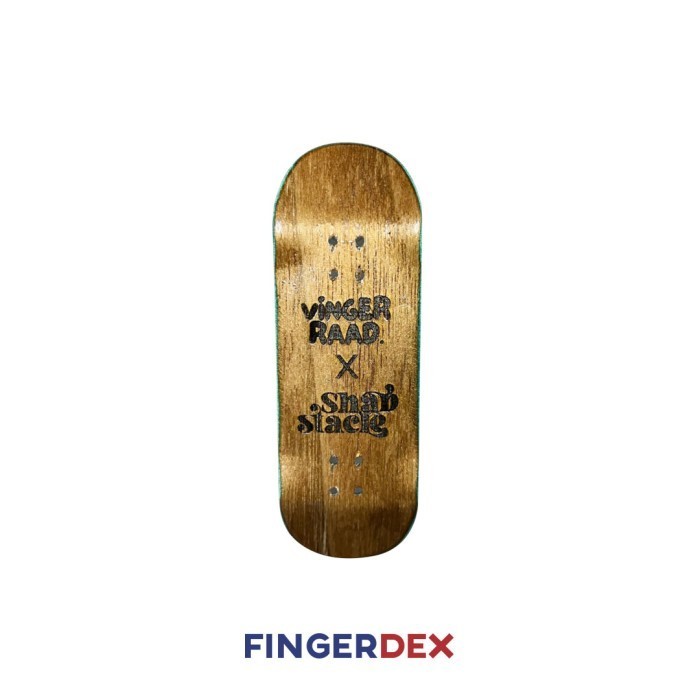 Jual Shabstacle X Vinger Raad Fingerboard Deck : Walnut | Shopee Indonesia