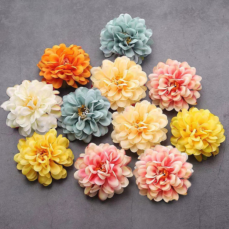 Jual Kepala Bunga Krisan Chrysan Chrysanthemum Bunga Palsu Dekorasi ...