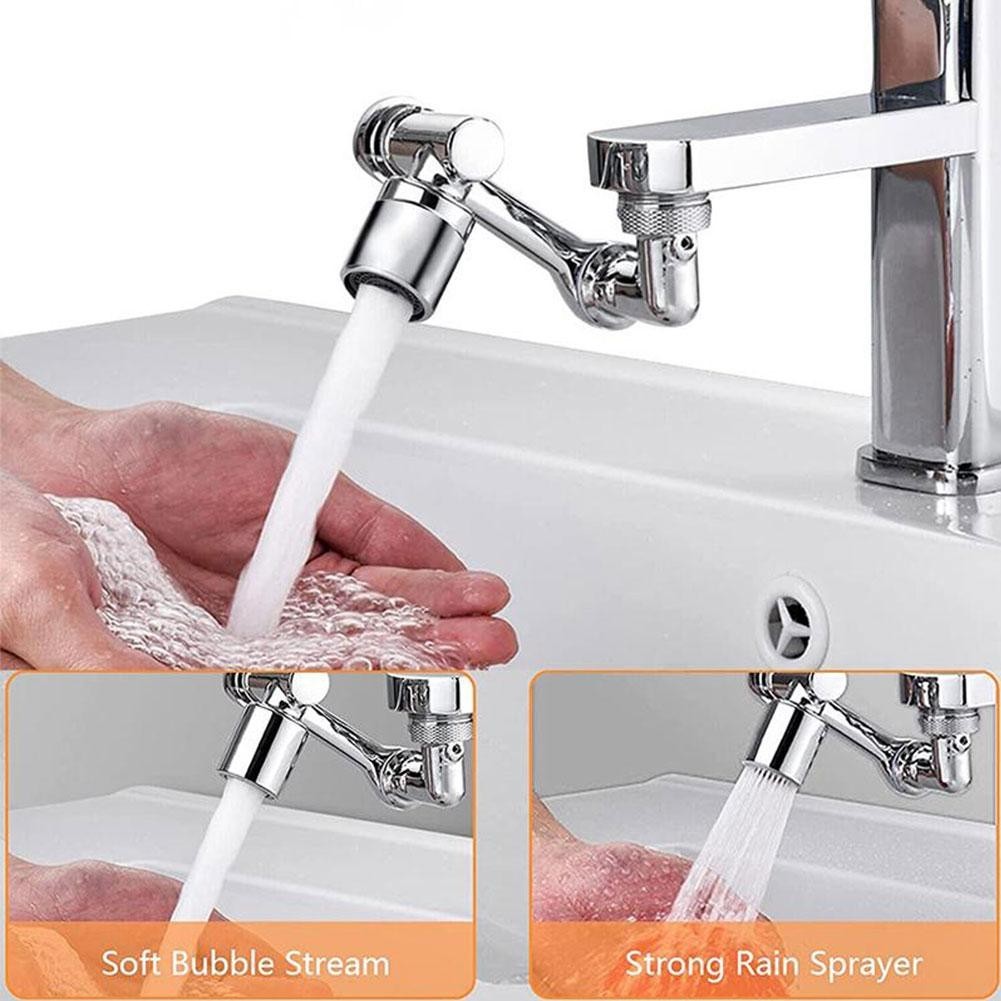 Jual Rotatable Multifunctional Extension Faucet Aerator 1080 Degree ...