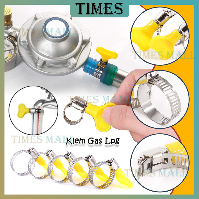 Jual Stainless Klem Selang Kuping/Klem Selang Gas Anti Bocor/Hose Clamp ...