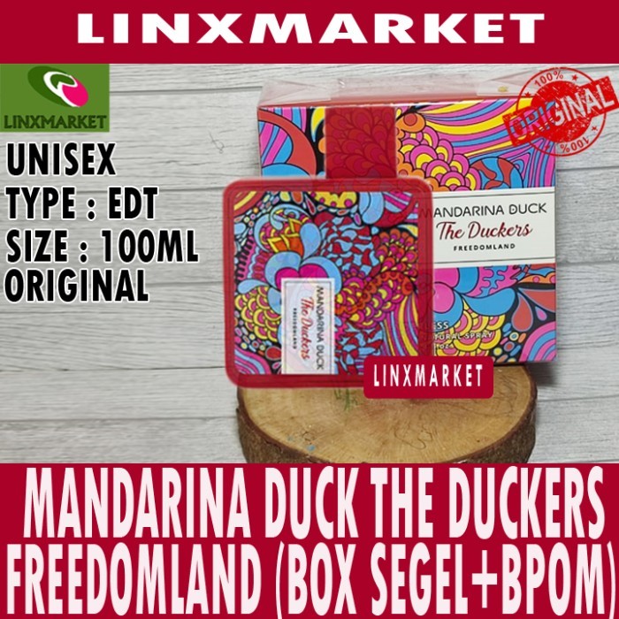Jual MANDARINA DUCK THE DUCKERS FREEDOMLAND UNISEX 100ML (BOX SEGEL ...