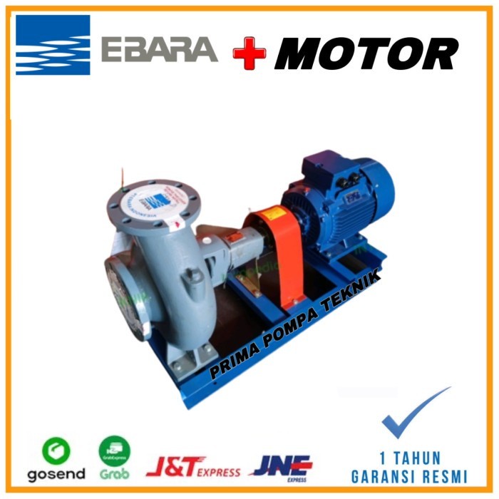 Jual POMPA CENTRIFUGAL EBARA 150 X 125 FSHA Gp + motor 11Kw 15 Hp ...