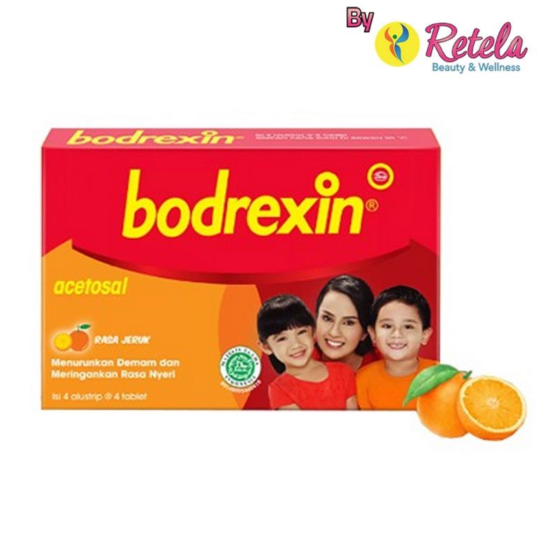 Jual BODREXIN RASA JERUK 4X4 TABLET | Shopee Indonesia