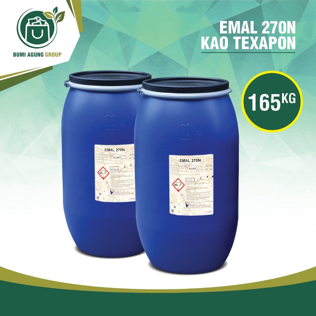 Jual bahan sabun texapon 165kg 1 drum KAO kwalitas top copy | Shopee ...