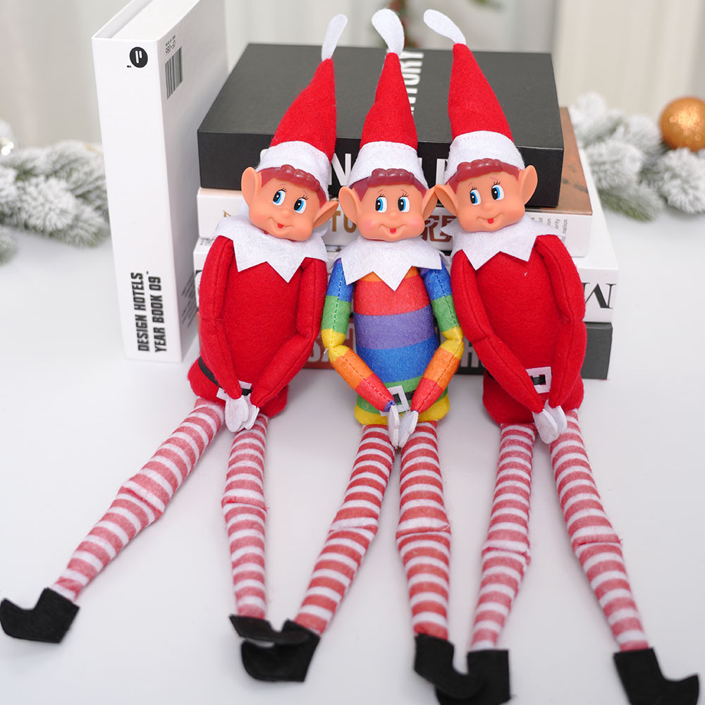 Jual 42cm Christmas Elf Behaving Behavin Badly Plush Toy Novelty Long ...