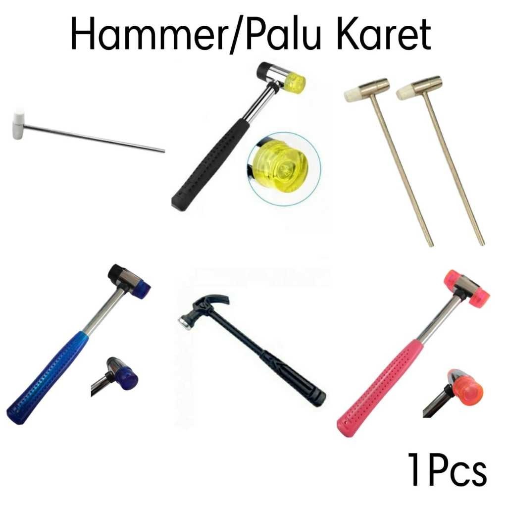 Jual Palu karet Mini Rubber Hammer Soft Alat Ukur Palu Karet Mini ...