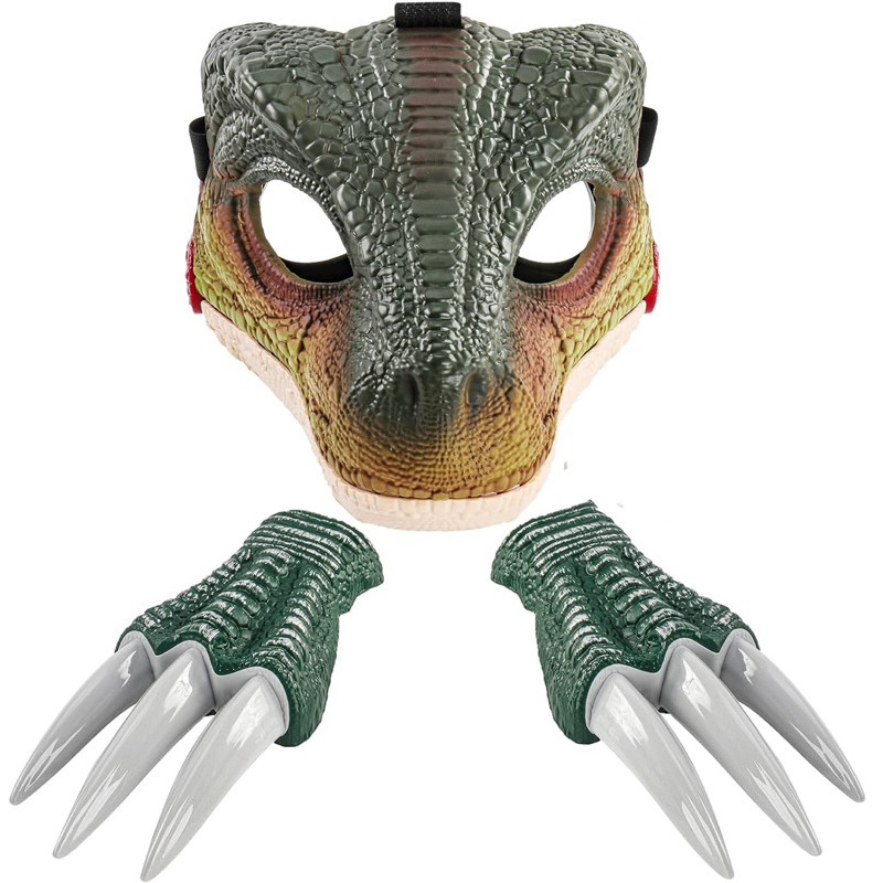 Jual Topeng Cakar costum Dinosaurus Dino claw mask mainan anak cowok ...
