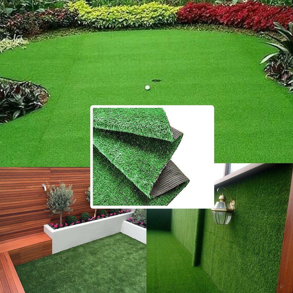 Jual BT06 Rumput Sintesis Full Hijau Ukuran 25 x 25 cm Tebal 10 mm ...