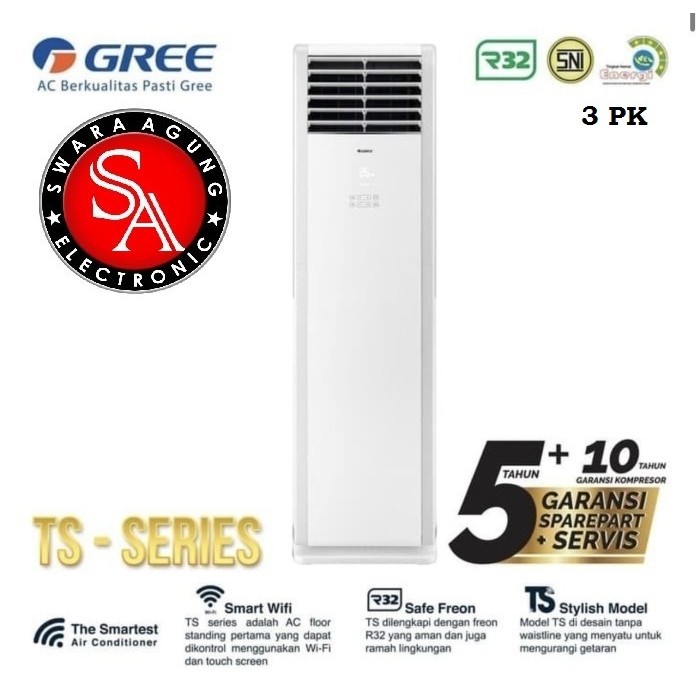 Jual Ac Floor Standing 3 PK Gree Type : GVC-24STS (Khusus Daerah Medan ...