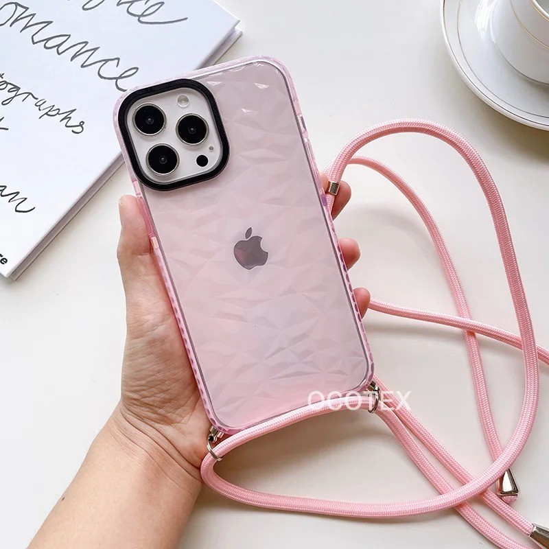 Jual LANYARD SLING CASE COMPATIBLE FOR IPHONE 15 15 PRO 15 PRO MAX 14 ...