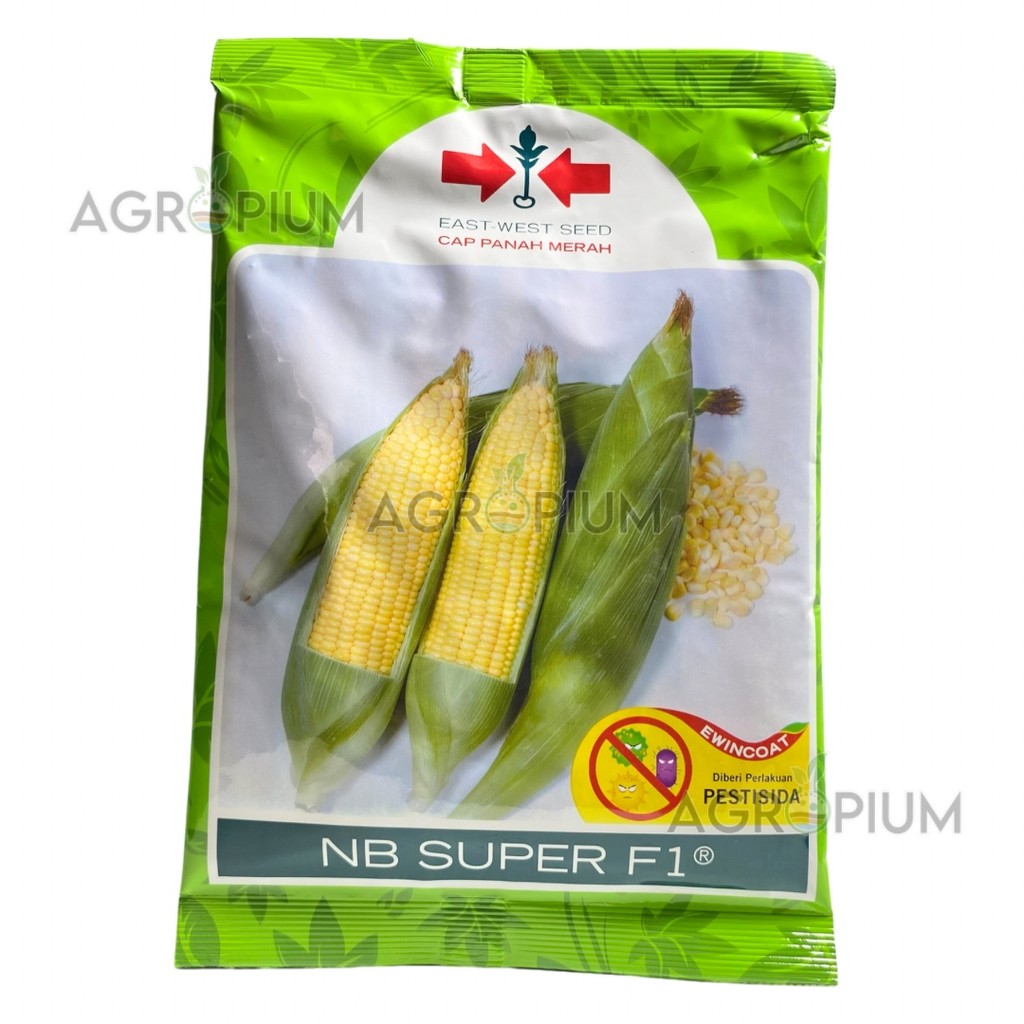 Jual Benih Jagung Manis NB SUPER F1 Isi 1750 Butir Cap Panah Merah ...