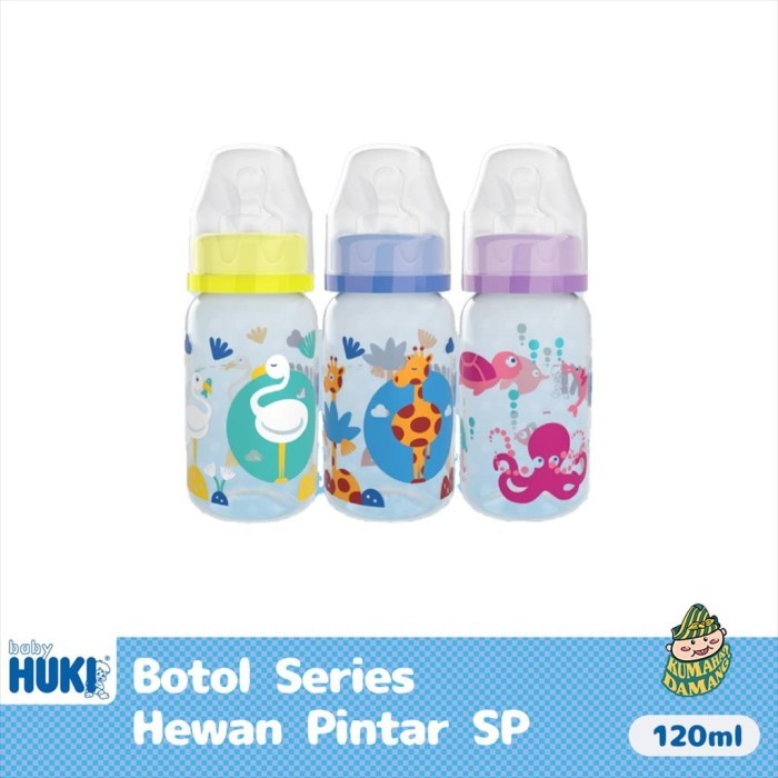 Jual HUKI Botol Orthodontic PP SP Round 120ML | Shopee Indonesia