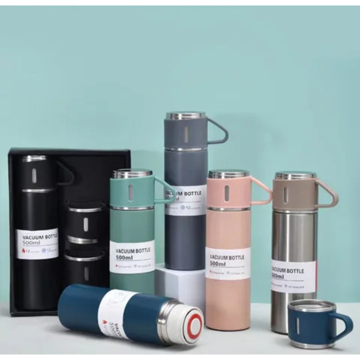 Jual Termos Sultan Vacuum Flask Set Premium 500 ML Termos Vacum Sultan ...