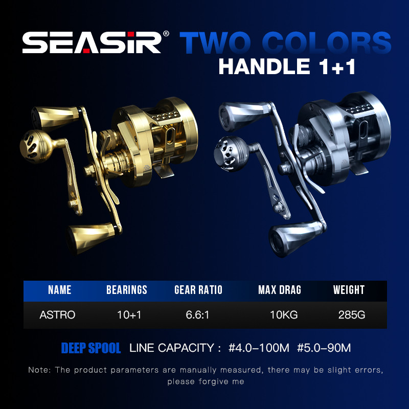 Jual RYOBISEASIR ASTRO Baitcasting Reel, Saltwater Round Reel CNC ...