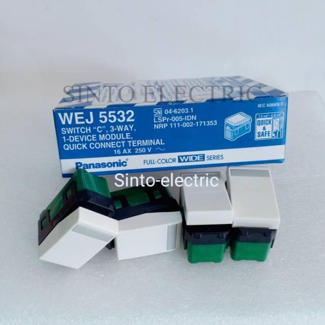 Jual PANASONIC WEJ 5532 Modul Saklar Hotel Panasonic WEJ 5532 Modul ...