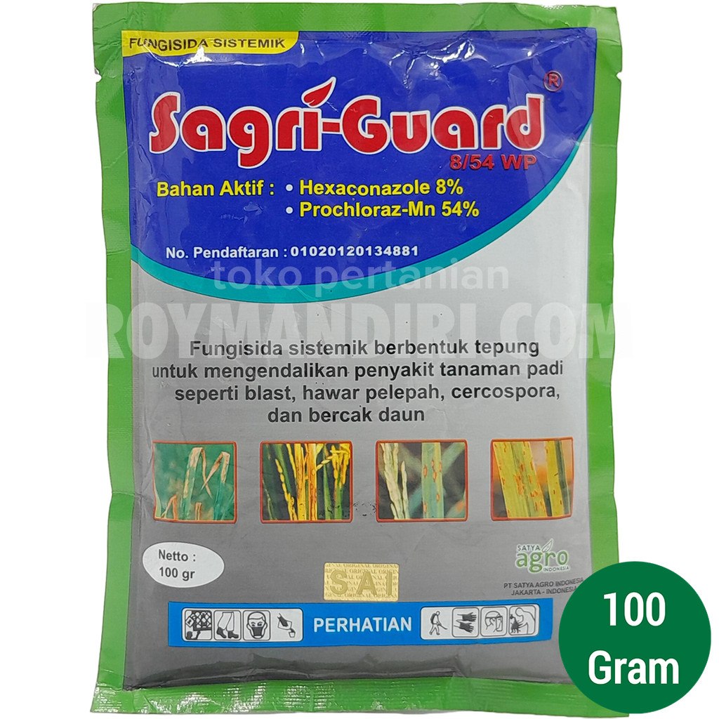 Jual Fungisida Boler Sagri Guard 8/54WP @100 gram | Shopee Indonesia