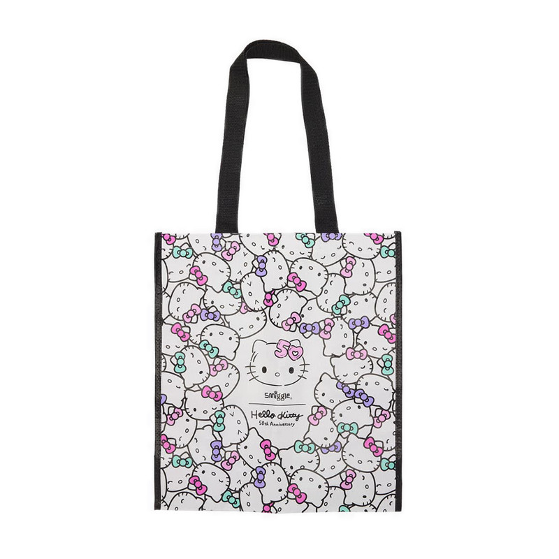 Jual Smiggle Hello Kitty Medium Reuse Me Bag - IGL455861MIX | Shopee ...