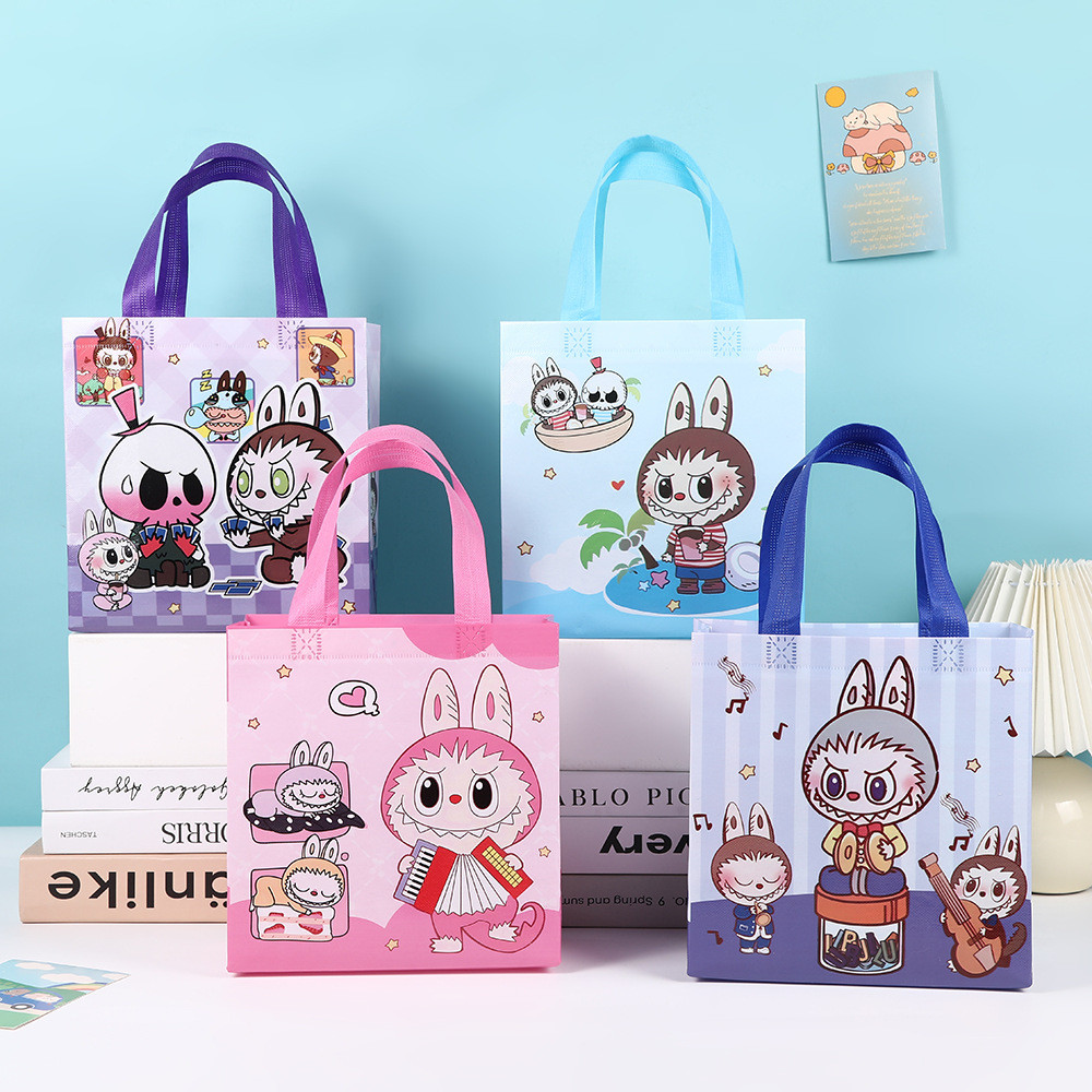 Jual ( SPM7 ) TAS KADO ULANG TAHUN MOTIF LABUBU VIRAL / TAS SOUVENIR ...