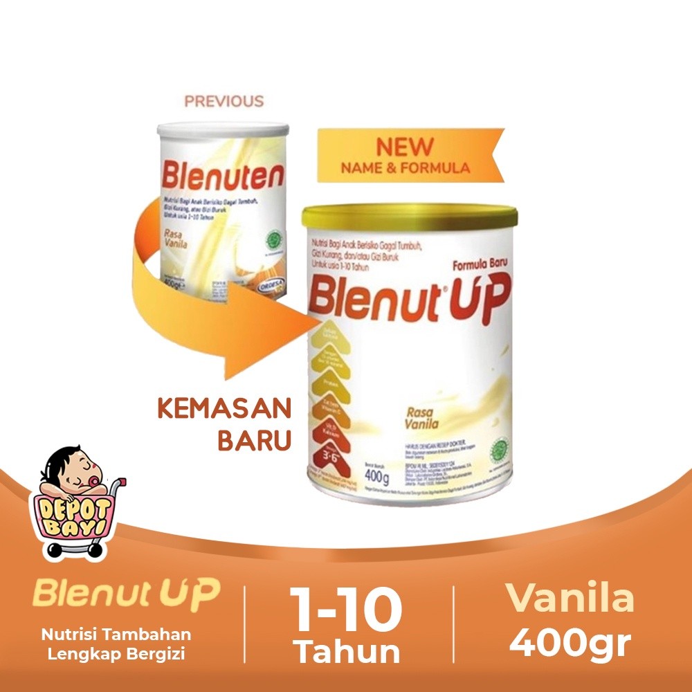 Jual Blenut Up Vanila 400 gram | Shopee Indonesia