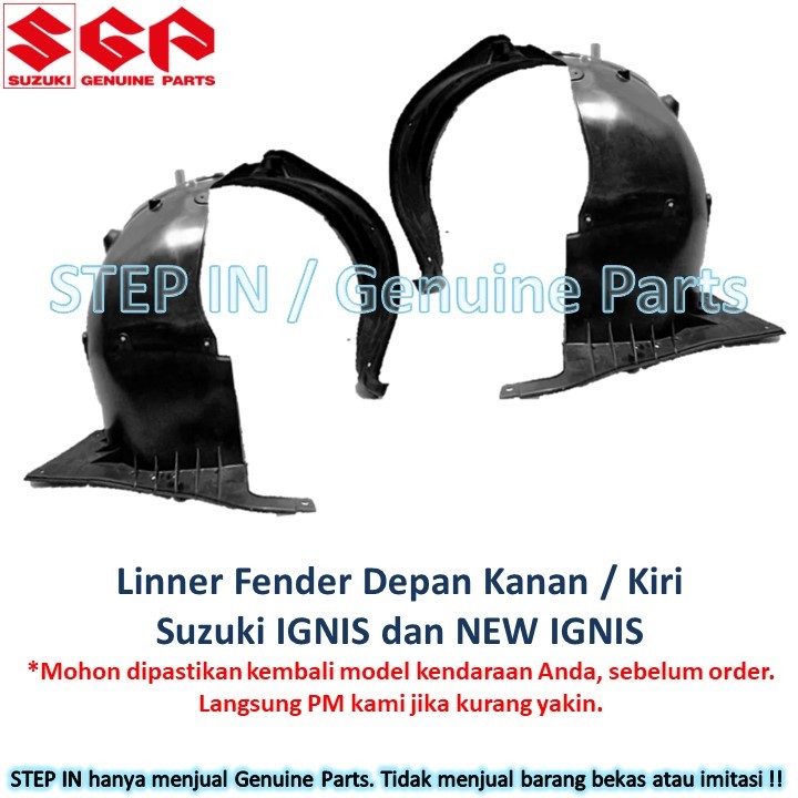 Jual Linner Fender Inner spakbor Liner Depan SUZUKI IGNIS GL GX NEW ...