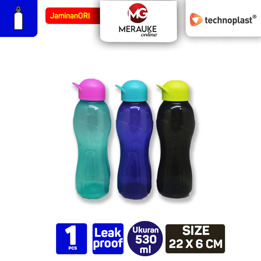 Jual Technoplast Botol Air Minum AOKI Neon Bottle 530 ML | Shopee Indonesia