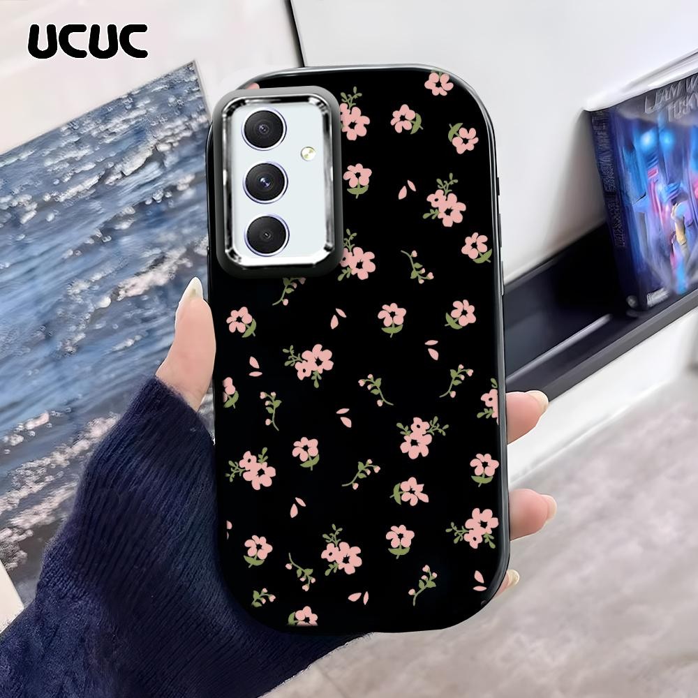 Jual UCUC Compitable With Samsung A54 5G Soft Silicone Beautiful Floral ...