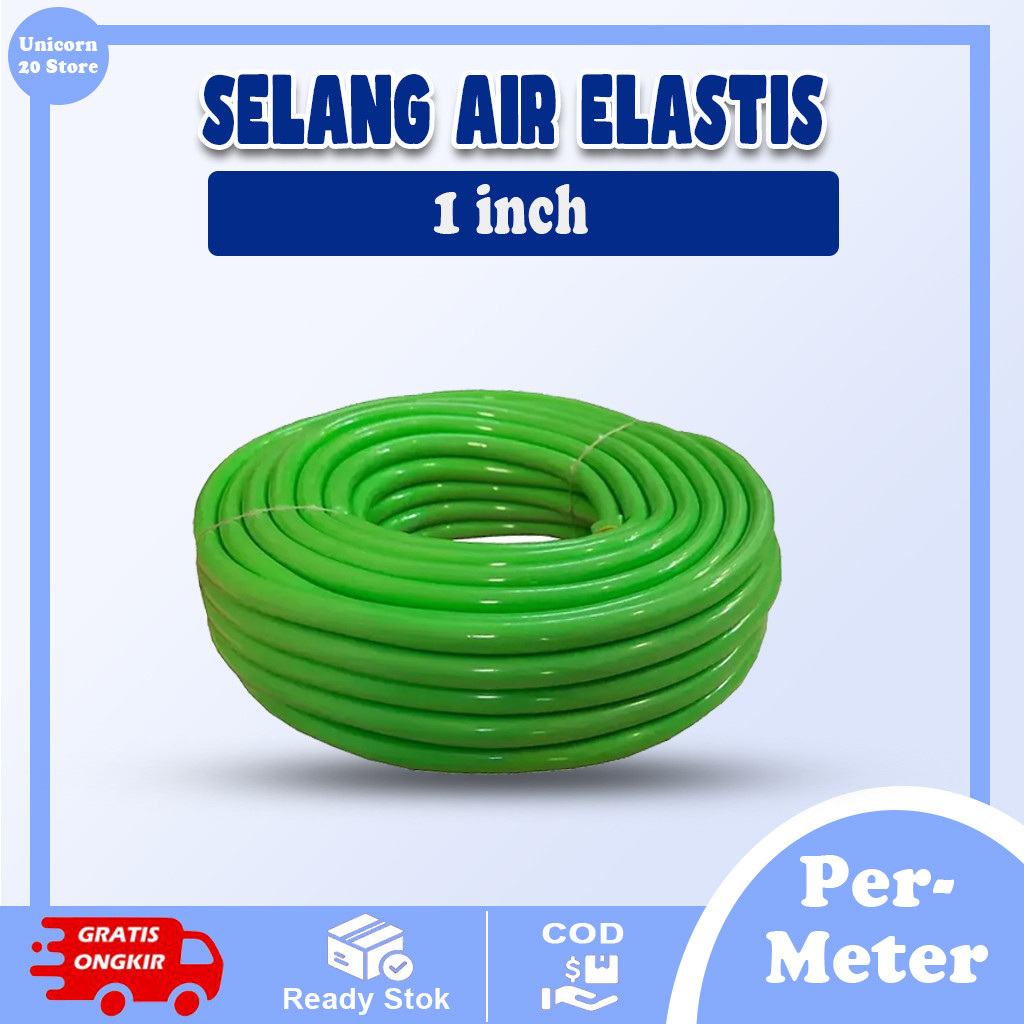 Jual SELANG AIR ELASTIS DOP PERMETER TEBAL 1 INCH SELANG TAMAN KEBUN PERTANIAN MURAH COD ...