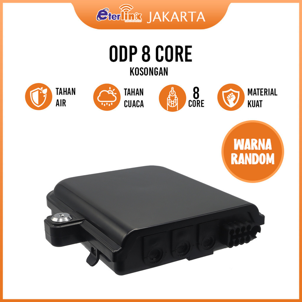 Jual Optical Distribution Point 1/8 ODP 8 Core NEW Warna Random ...