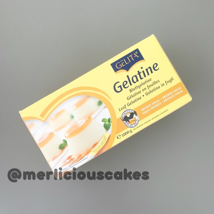 Jual 1 Kg Gelita Gelatine Sheets Gelatin Leaf Lembaran Bronze Halal ...
