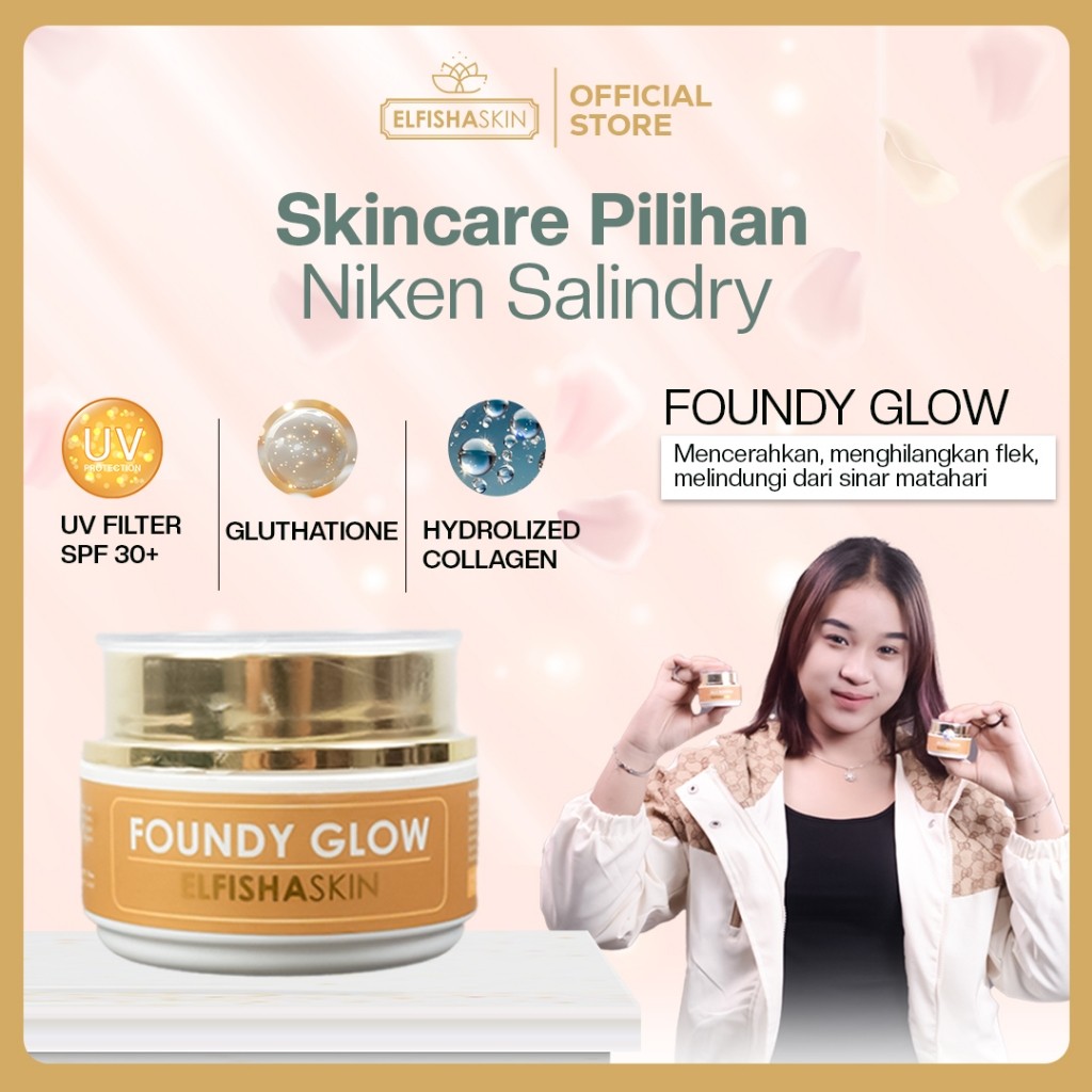 Jual Elfisha Skin FOUNDY GLOW | Shopee Indonesia