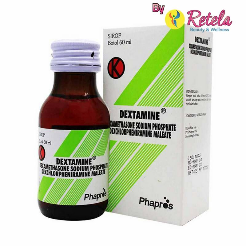 Jual DEXTAMINE SYRUP BOTOL 60ML | Shopee Indonesia