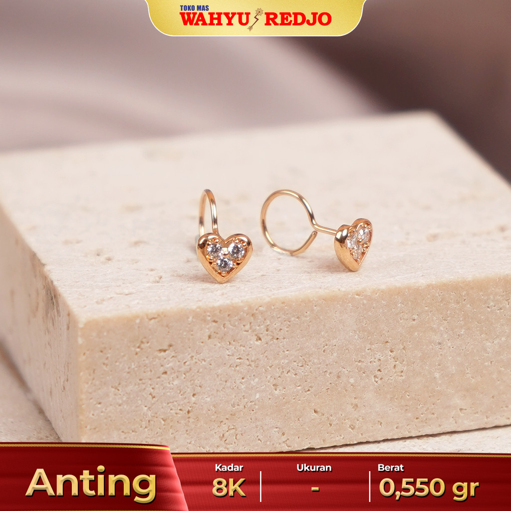 Jual ANTING EMAS KADAR 8K WAHYU REDJO AN-8K 24754511 | Shopee Indonesia