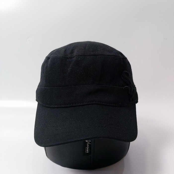 Jual topi komando MLB Sox hitam polos original second | Shopee Indonesia