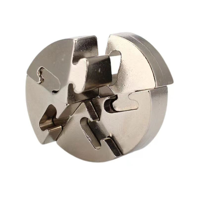 Jual Impossible Puzzle Metal Brain Tester Juegos IQ Games Casse Tete ...