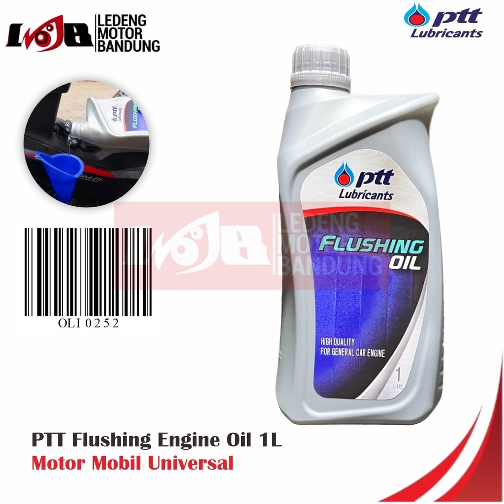 Jual PTT Lubricants Flushing Oil 1L Oli Engine Flush Pembersih Penguras ...
