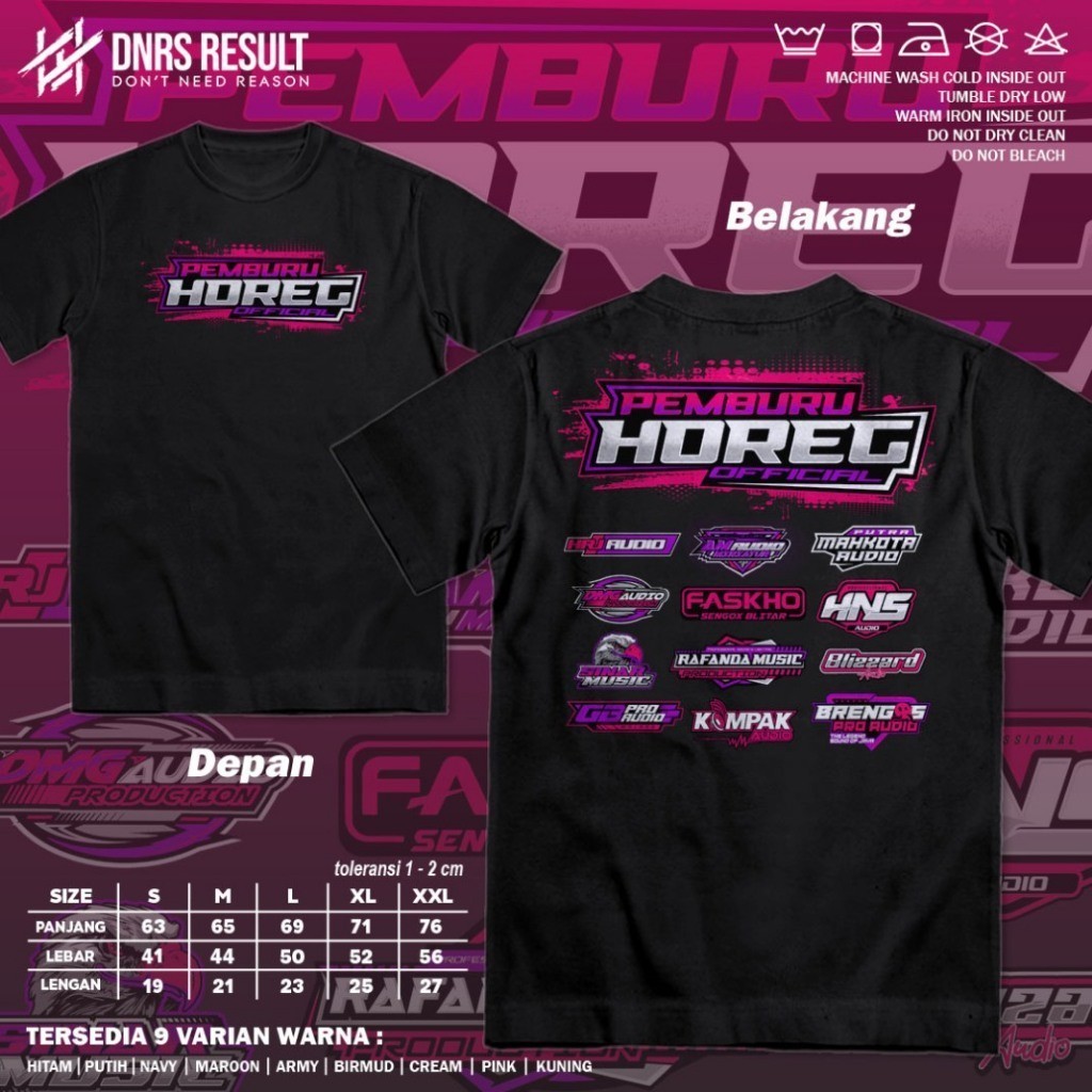 Jual DNRS Kaos Sound System Pemburu Horeg - Baju Distro Operator Sound ...