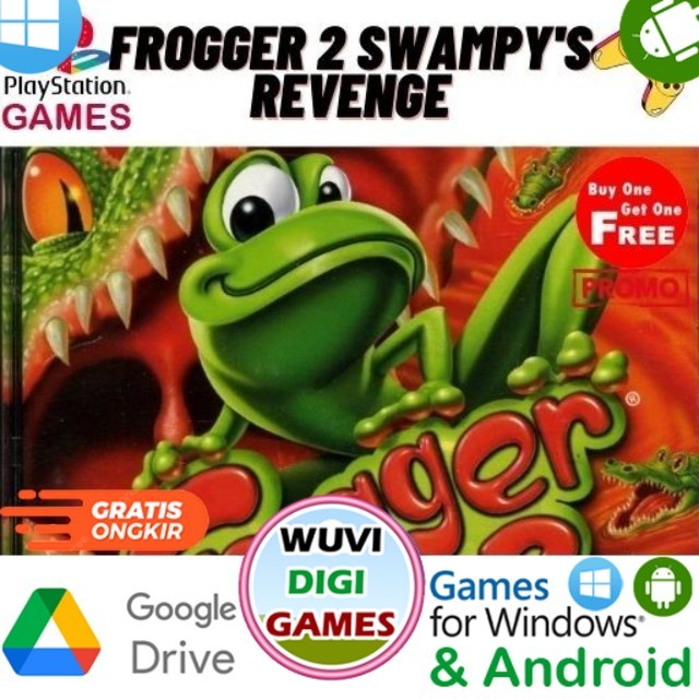Jual Jual Game PC Frogger 2 Swampy's Revenge Emulator PS1 | Bisa Main ...
