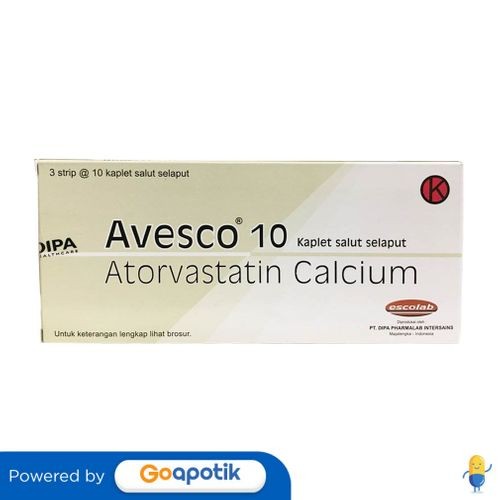 Jual Avesco 10 Mg Box 30 Kaplet | Shopee Indonesia