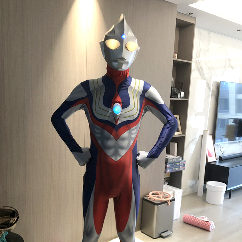 Jual LJ53IK Ultraman Tiga Chest Light Timer / Color Timer Dengan Suara ...