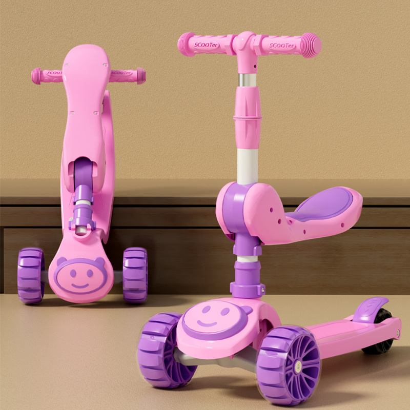 Jual JY76BC Skuter Anak Roda 3 Skuter 2 in 1 Lipat Cocok untuk usia 2 ...