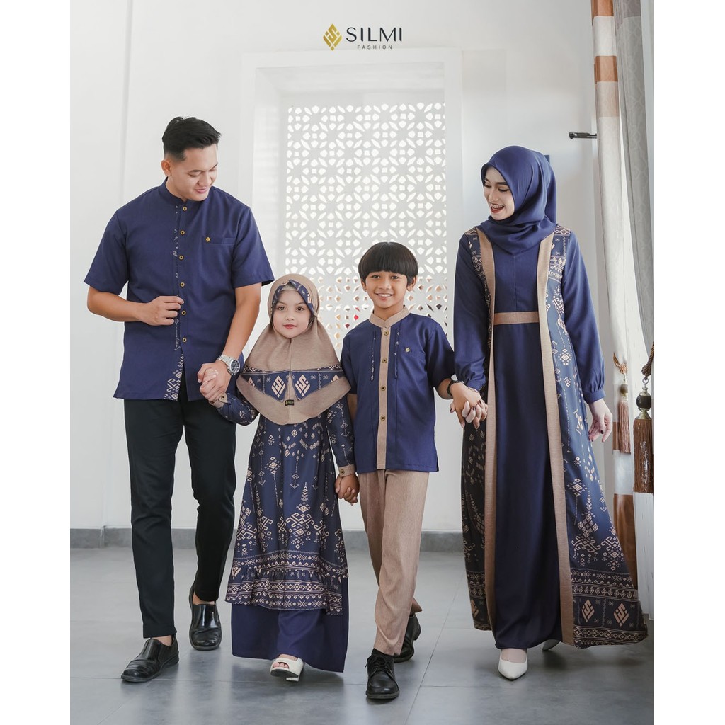 Jual Baju Couple Pasangan Lebaran Seragam Dress Wanita Dewasa Fashion ...