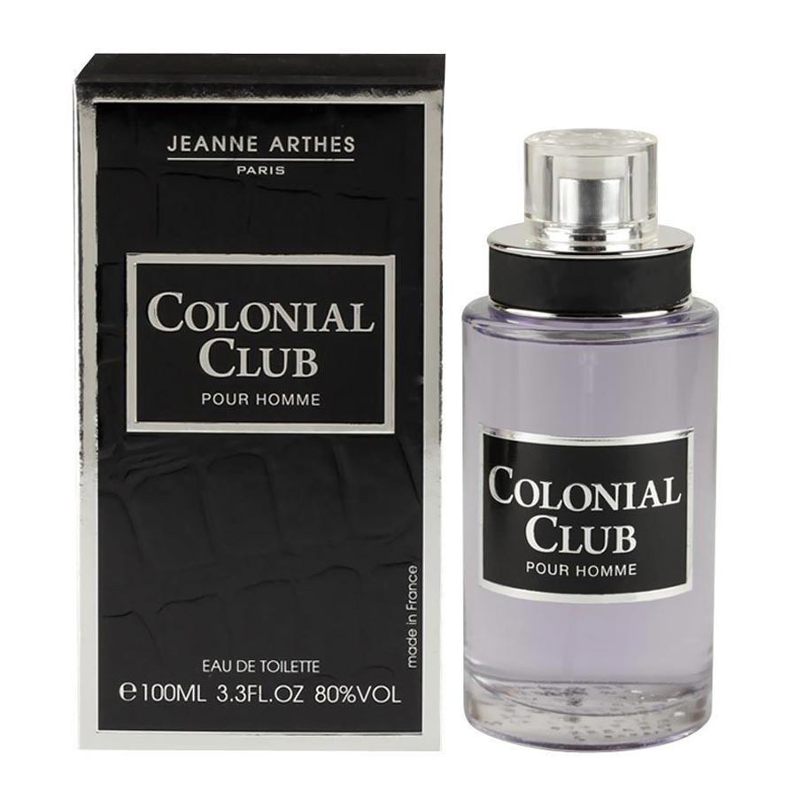 Jual Jeanne Arthes Colonial Club Eau de Toilette Perfume 100 ML | Parfum Pria Wangi Woody Tahan ...