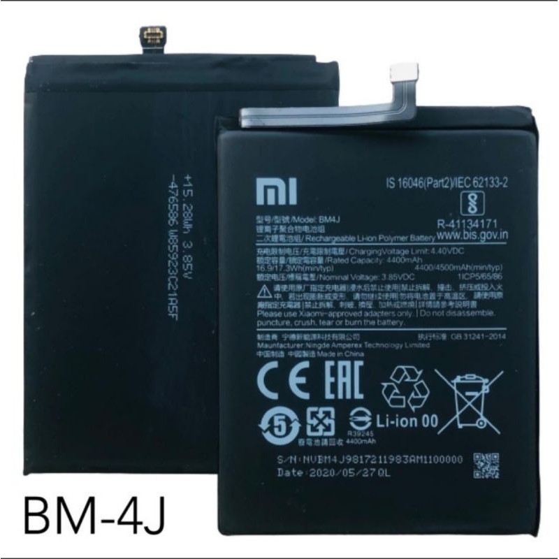 Jual BATRE BATERAI TANAM XIAOMI REDMI NOTE 8 PRO BM4J ORIGINAL | Shopee ...