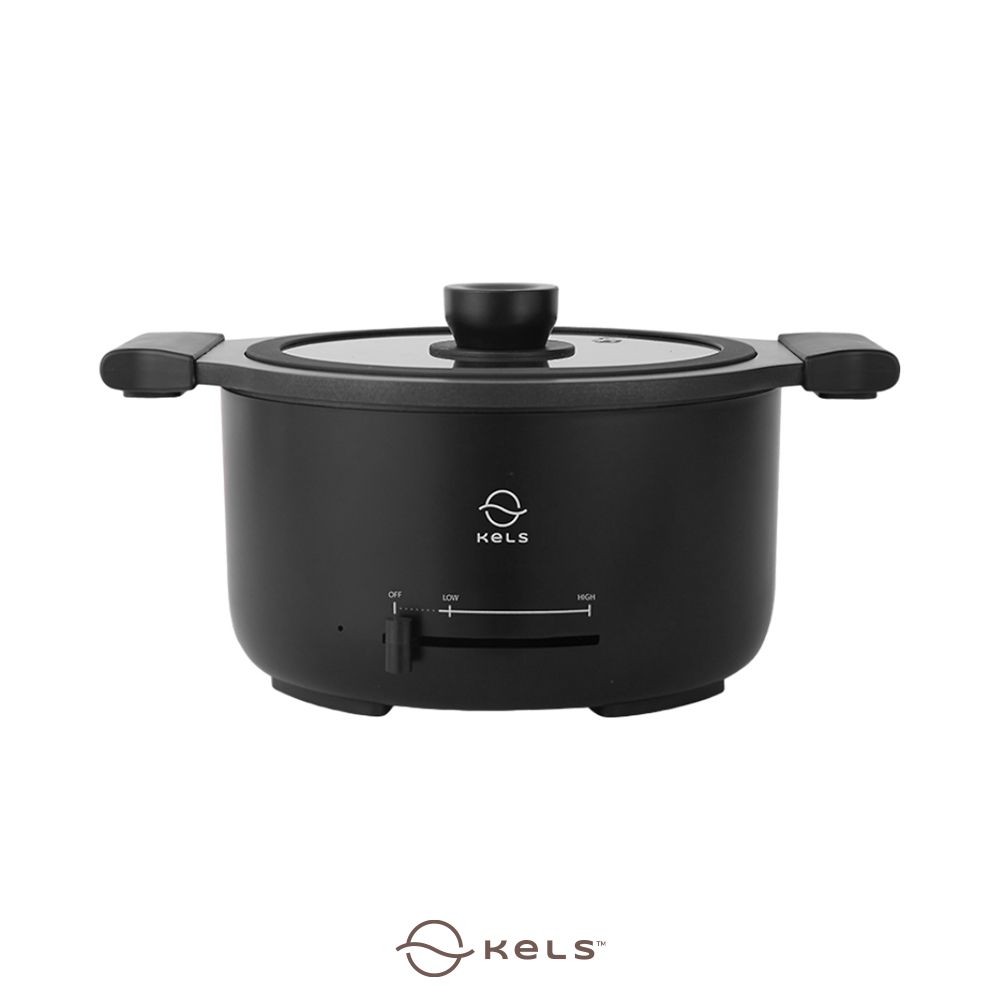 Jual Kels 2.5 ltr Oscar Panci Hot Pot Elektrik 2 In1 - Hitam ...