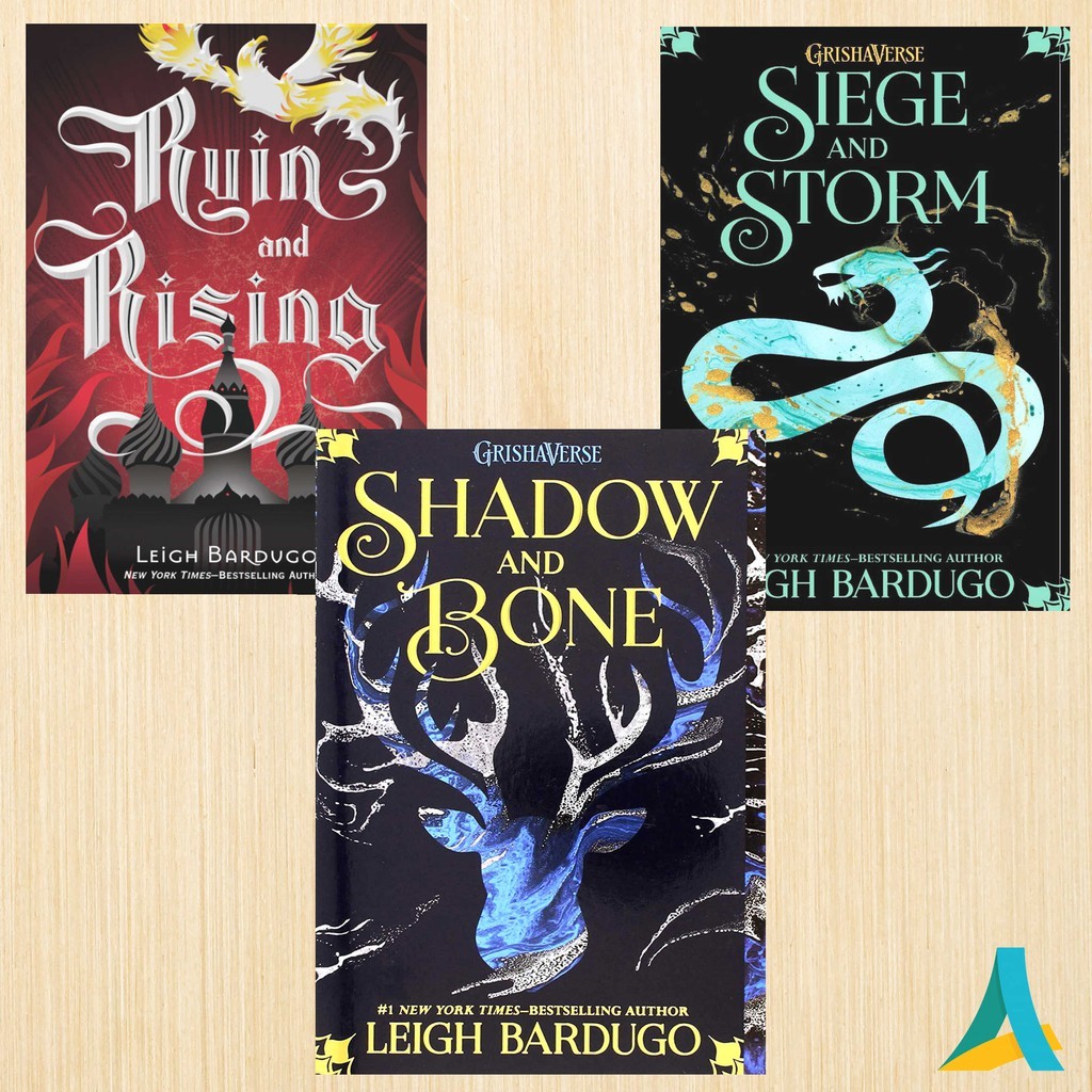 Jual The Grisha Series Trilogy LEIGH BARDUGO ( Shadow and Bone, Ruin and Rising, Siege and Storm ...