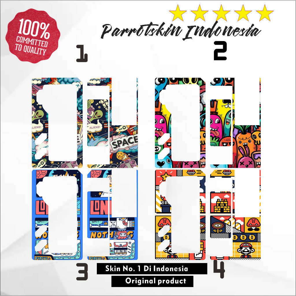 Jual PROMO Sticker Lucu inner manto aio plus bisa custom gambar ...