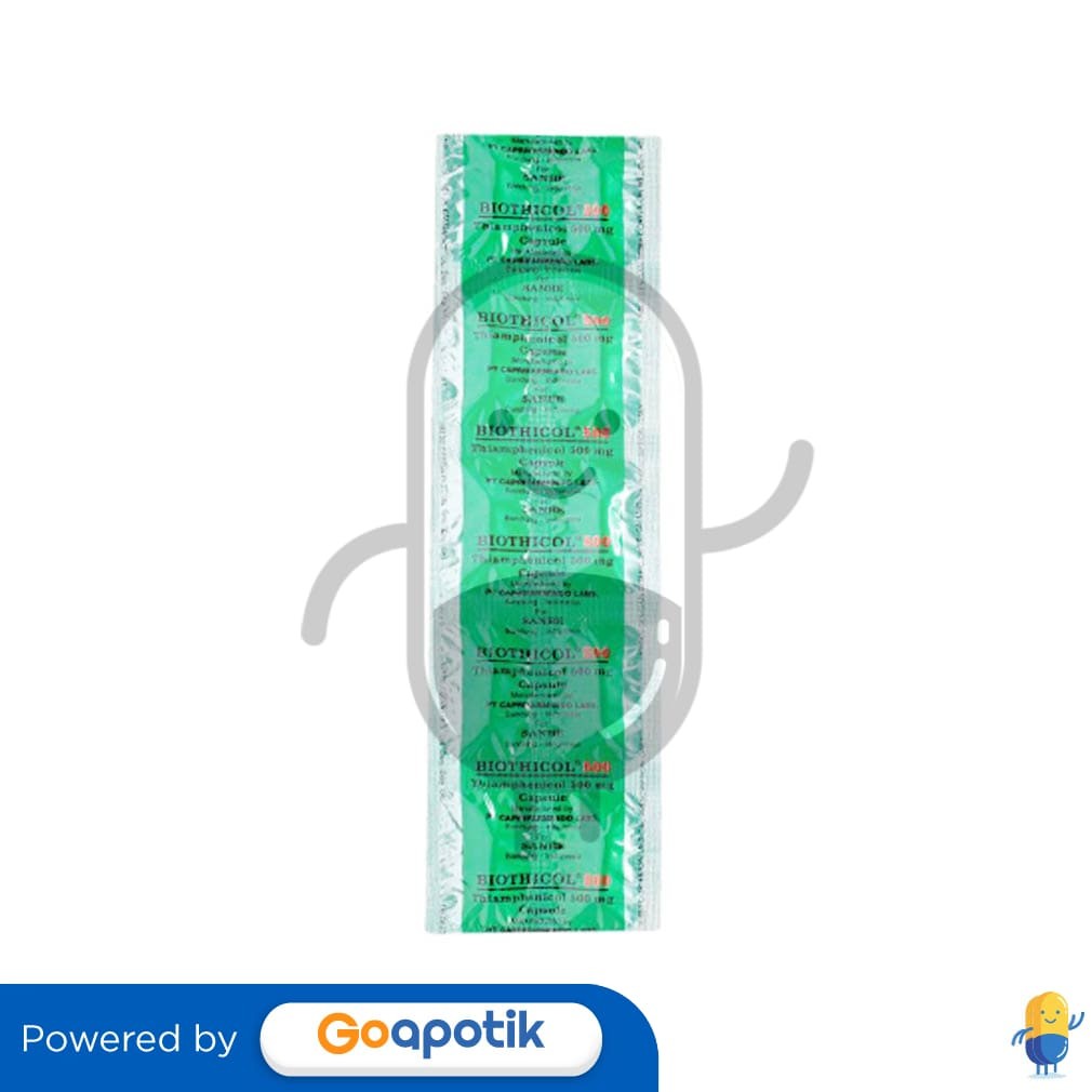 Jual Biothicol 500 Mg Strip 10 Kapsul | Shopee Indonesia